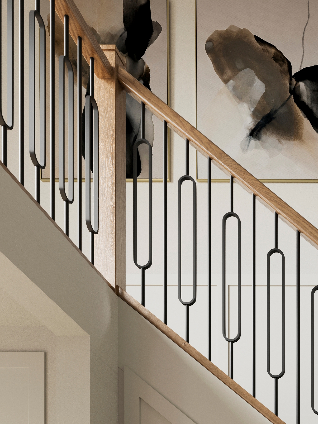 Elevate Your Staircase with the New LOOP Iron Baluster | Richard Burbidge